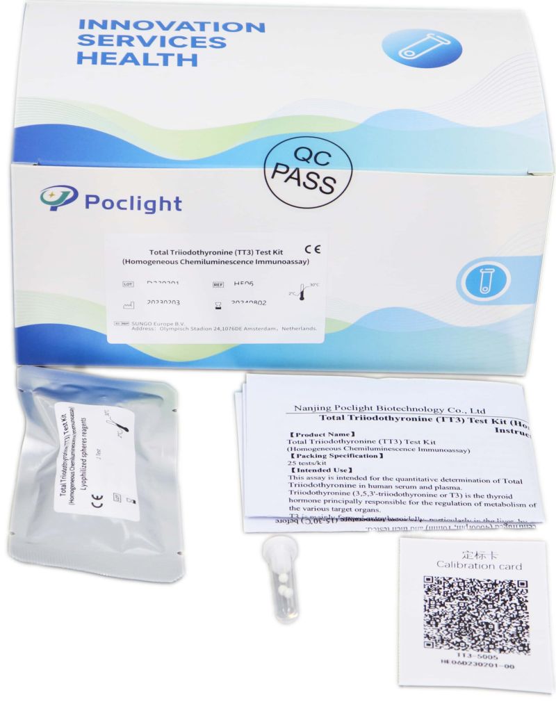 Total Triiodothyronine (TT3) Test Kit Manufacturer & Supplier ...
