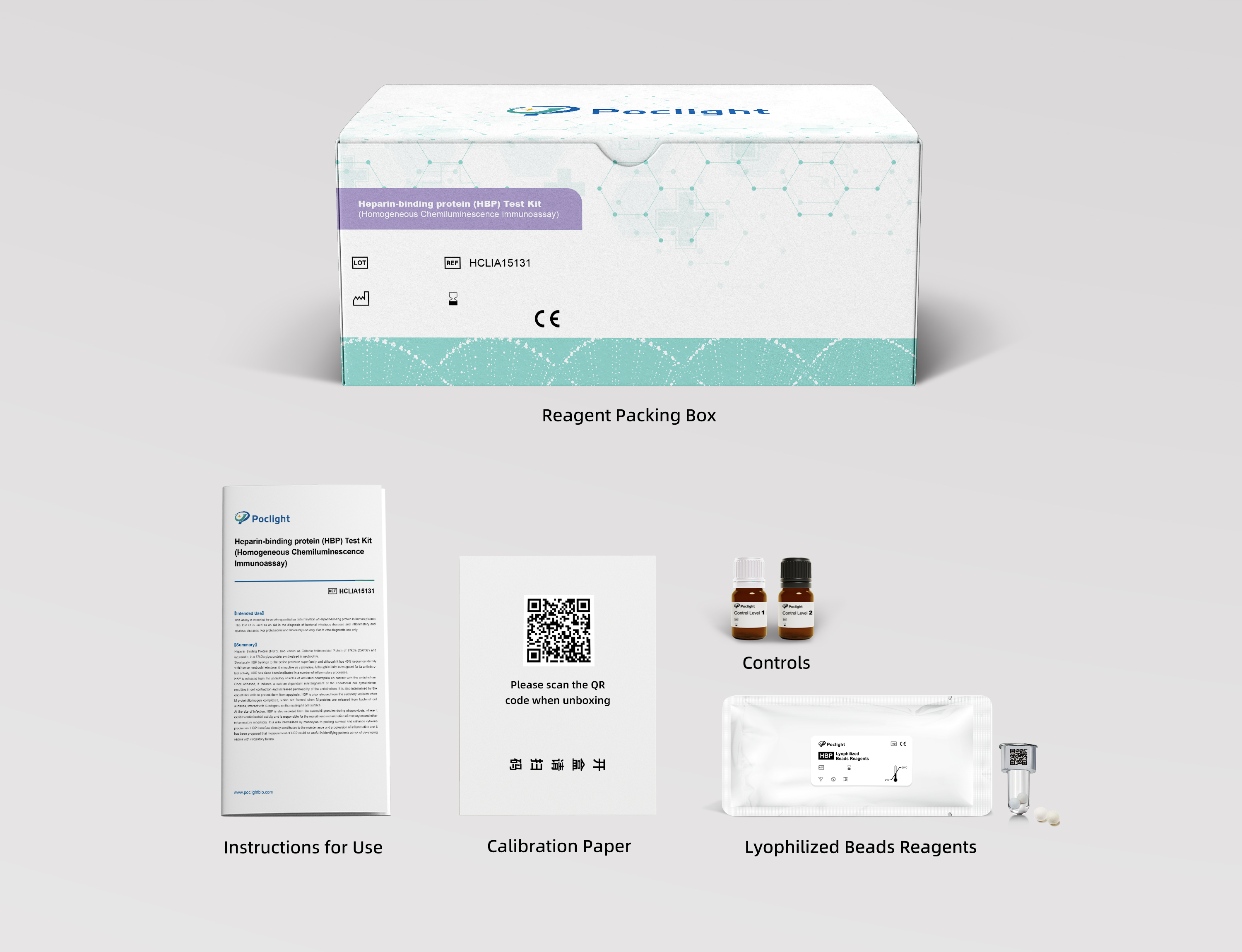 Heparin-binding protein (HBP) Test Kit (Homogeneous Chemiluminescence ...